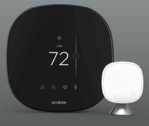 Ecobee Smart Thermostat Pro – Heating Green